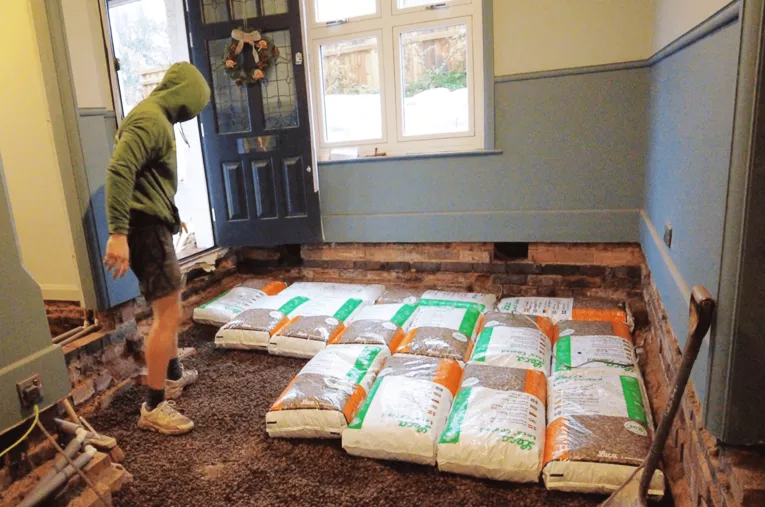 Ground Floor Insulation | Lightweight Expanded Clay Fill