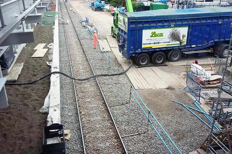 rail | Lightweight Expanded Clay Fill Aggregate