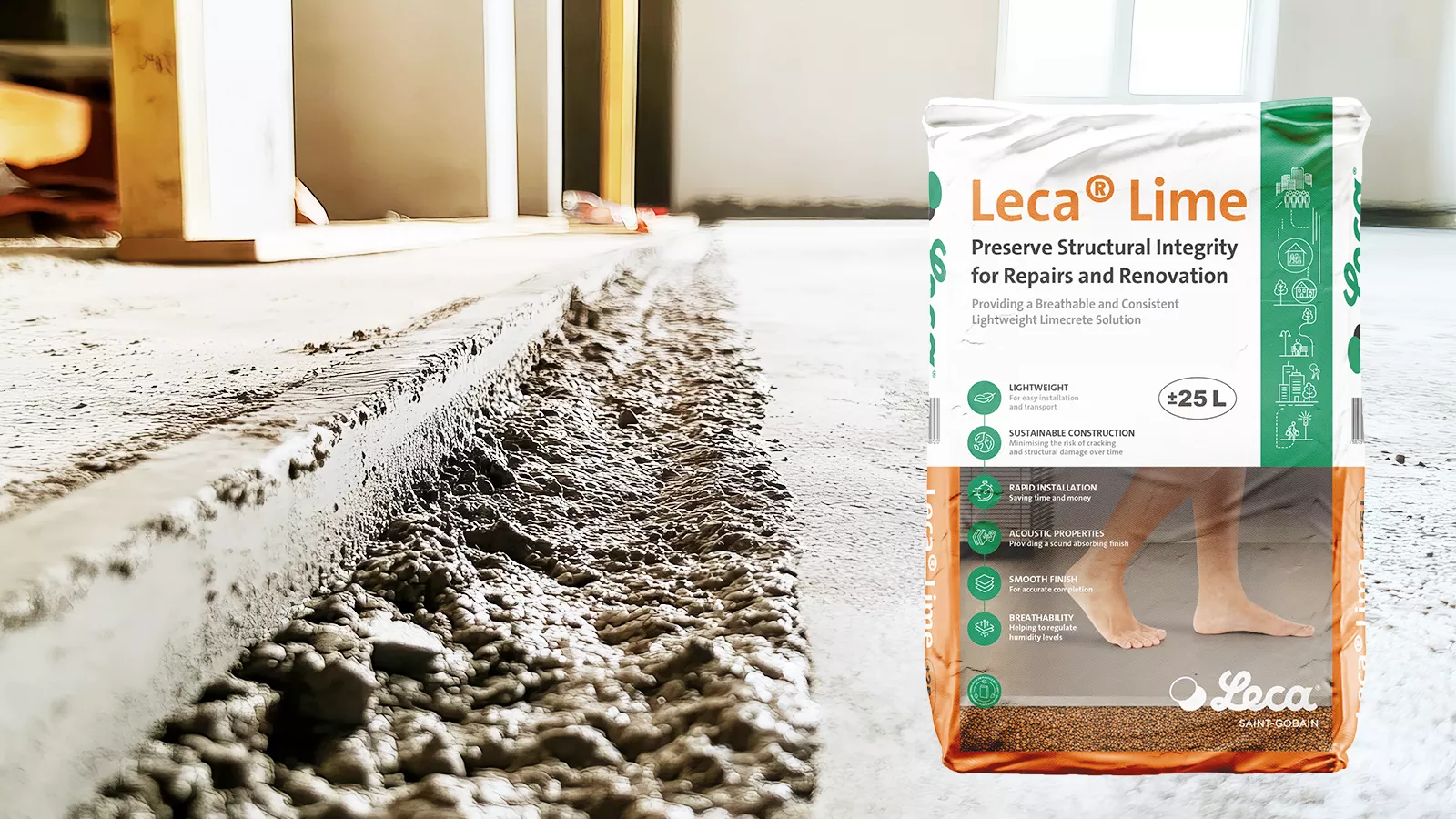 Leca Lime Pre-Mix | Leca UK