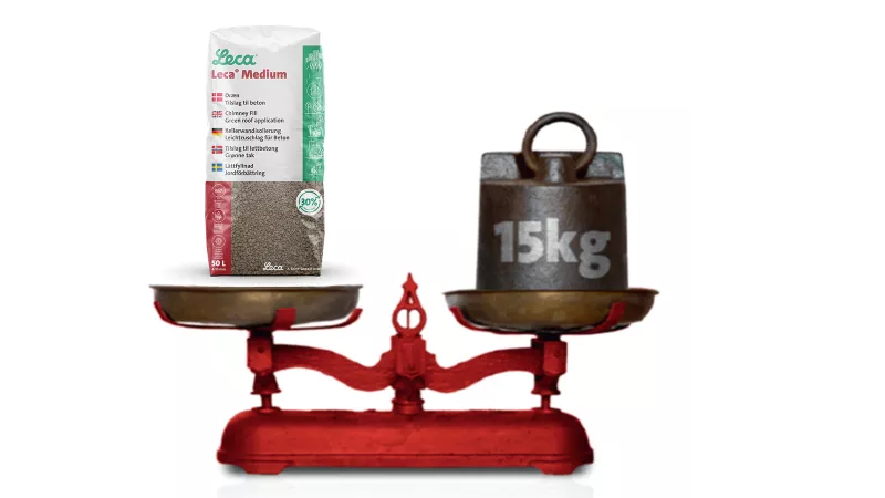 Leca® Chimney and Flue Fill (50L Bags) | Leca UK